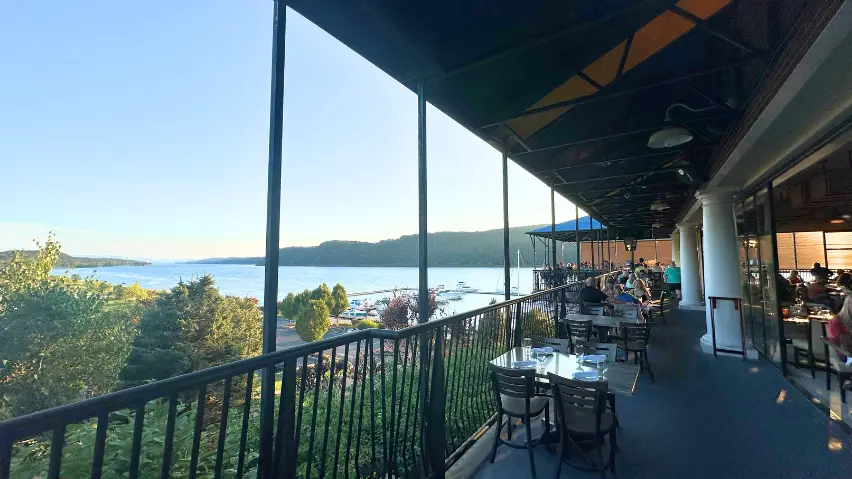 Hudson River View With Amazing Dining Experience at Shadows on the ...
