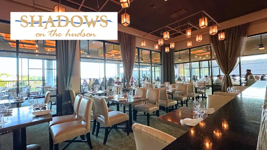 Hudson River View With Amazing Dining Experience at Shadows on the ...